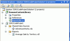 SSRS Custom Code (Expressions, Embedded Code & External Assemblies ...